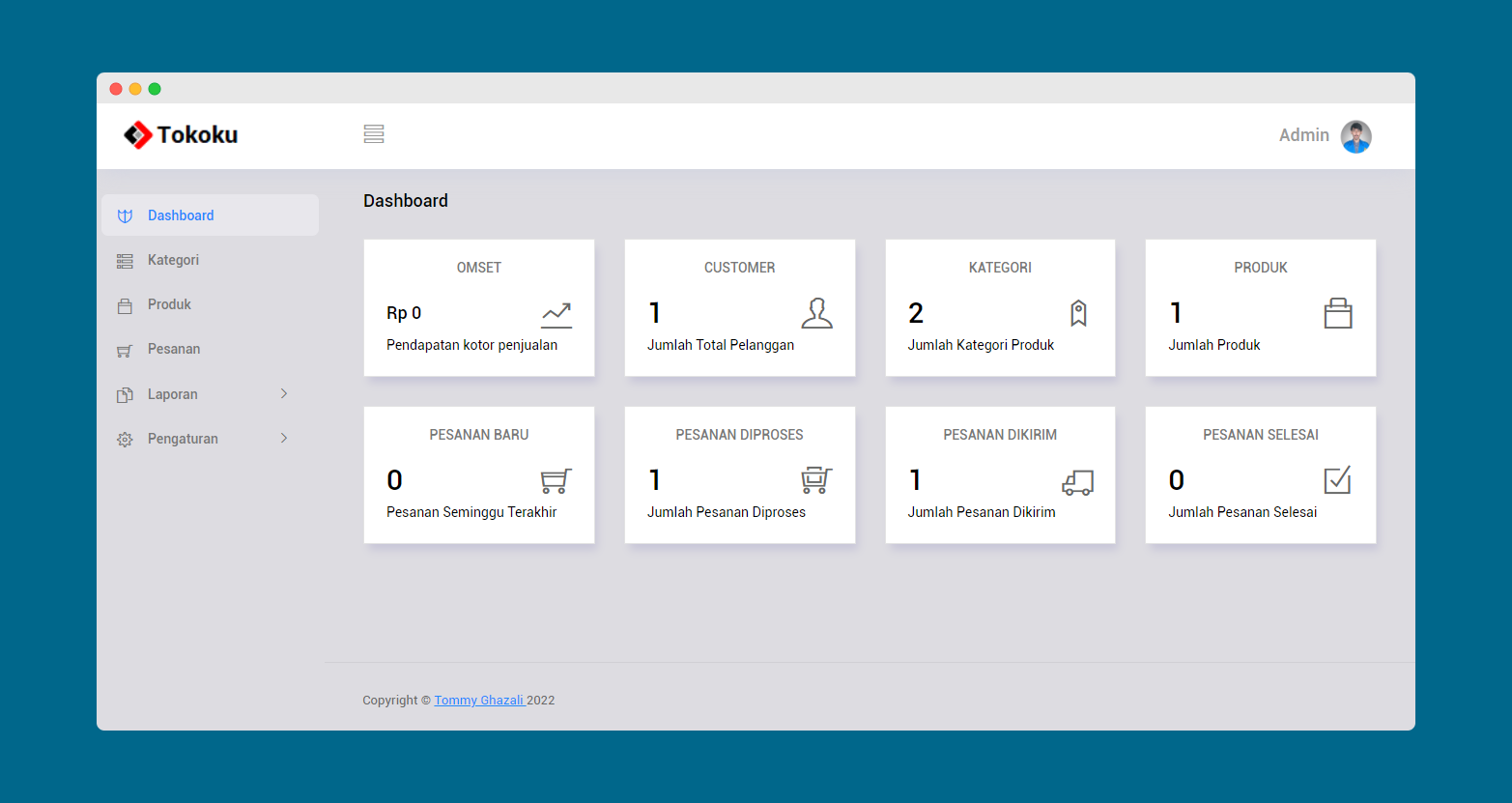 Tommy Ghazali | Tokoku
